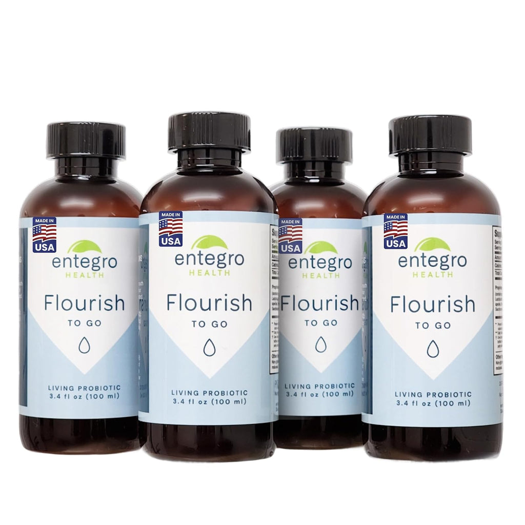 ENTEGR0 Flourish to Go liquid probiotic