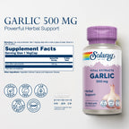 Enteric coated garlic VegCaps for digestion
