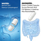enteric-coated multivitamin capsules