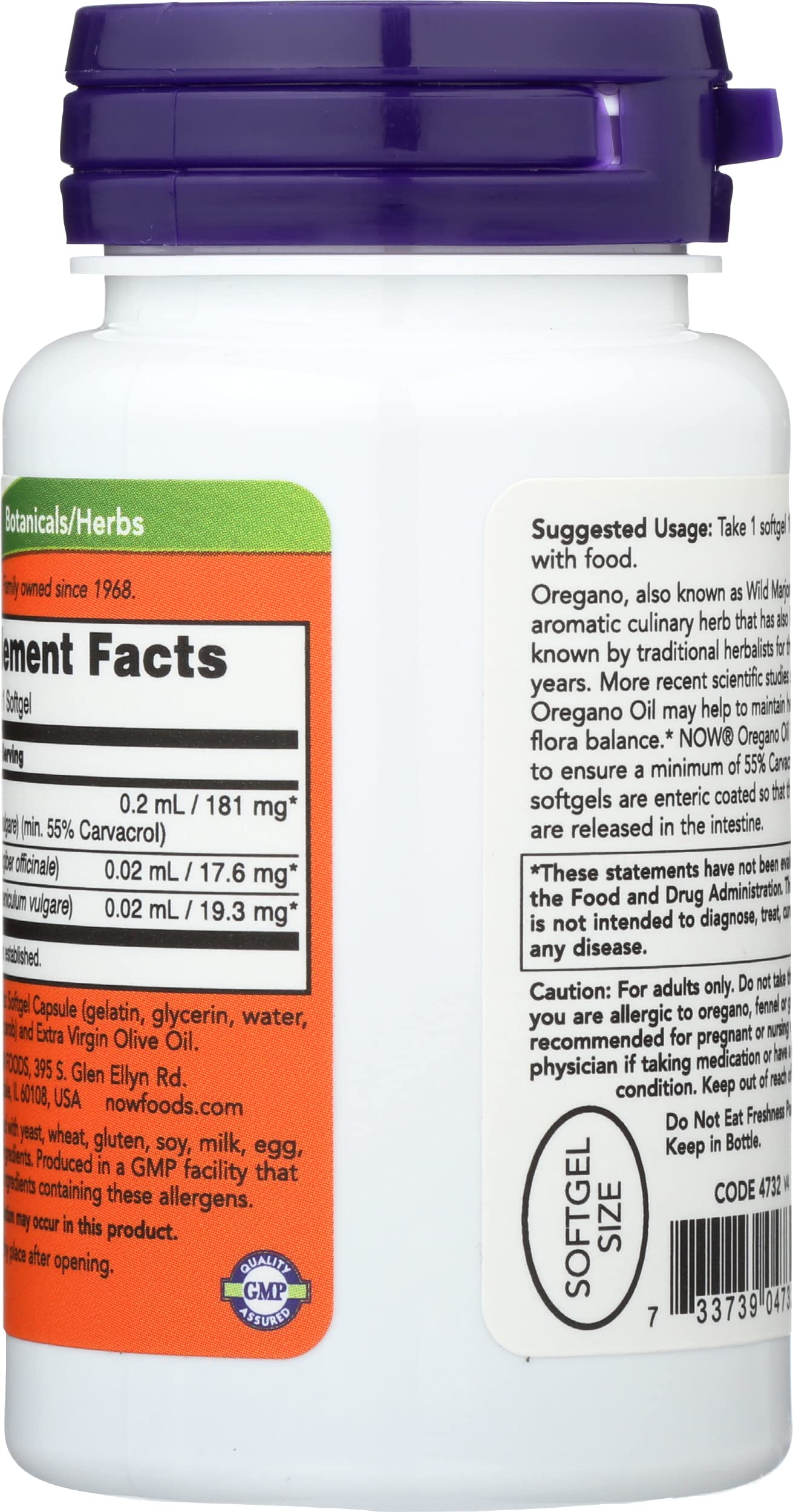enteric coated oregano supplement
