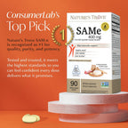 Enteric coated SAM-e caplets for absorption