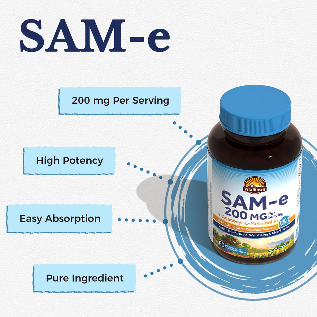 Enteric-coated SAM-e tablets Canada