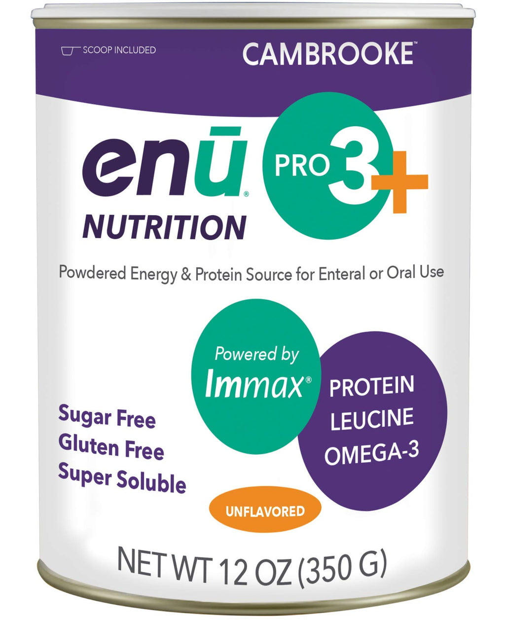 ENU Pro 3+ flavorless nutrition powder