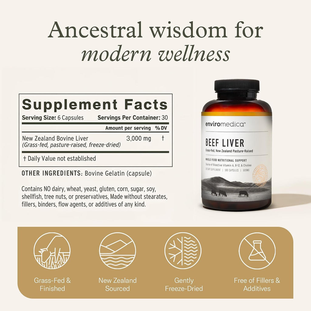 Enviromedica liver capsules for beauty
