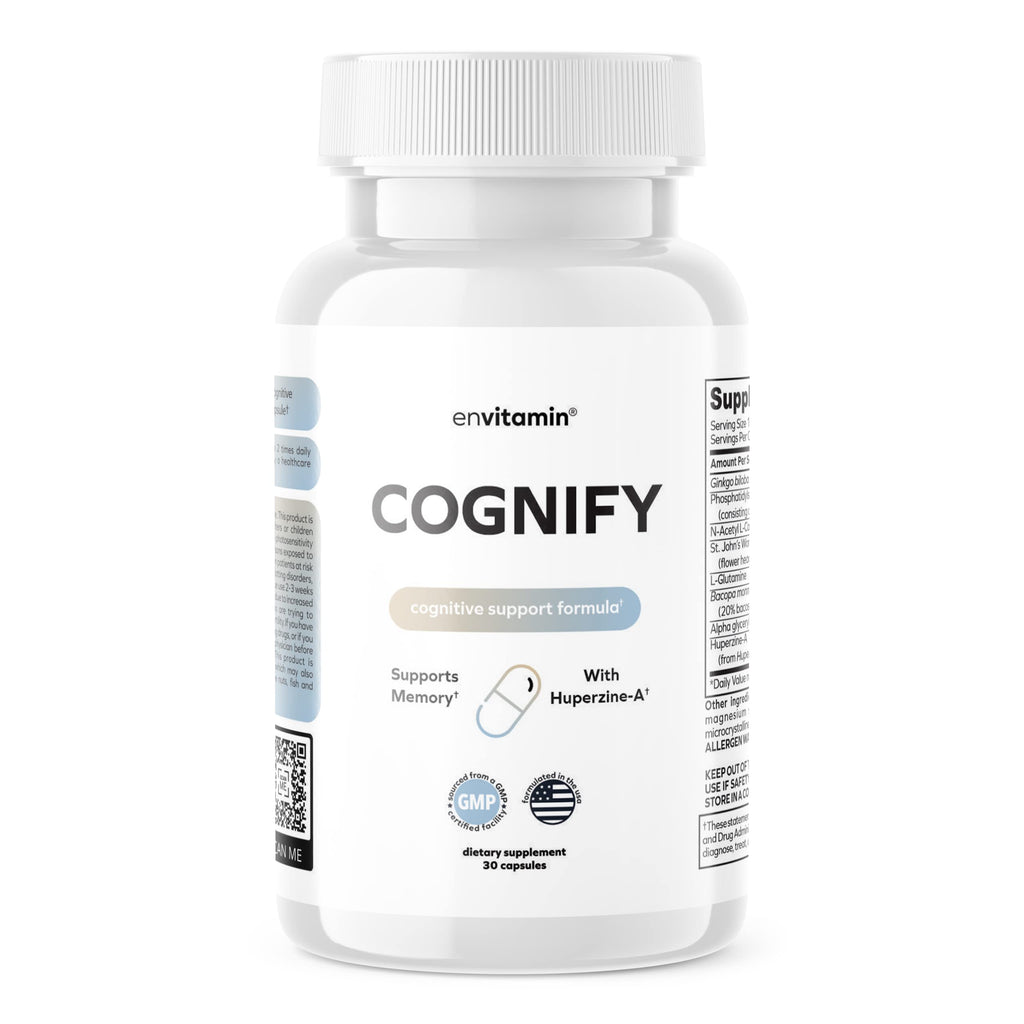 envitamin Cognify cognitive support supplements