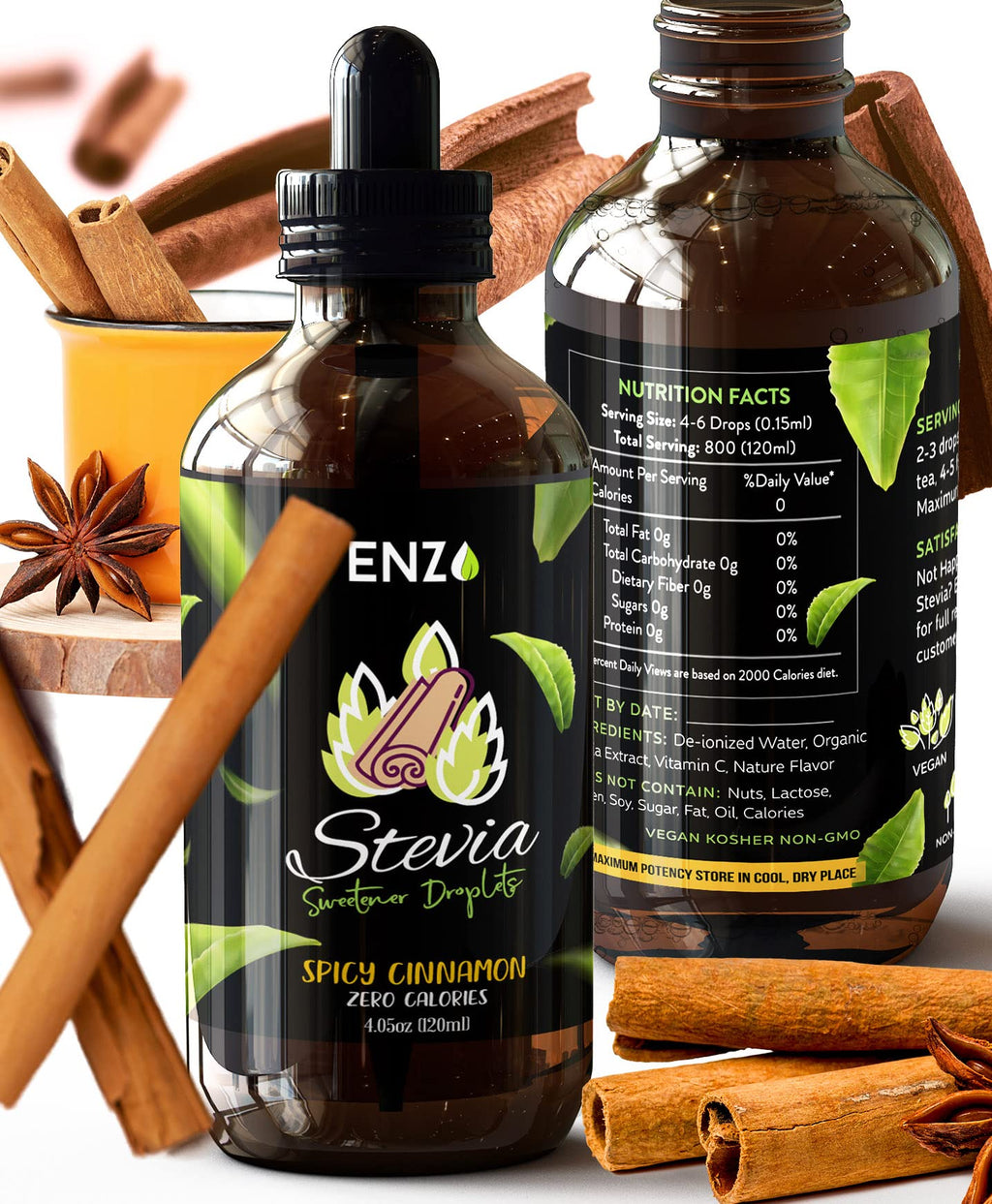 Enzo stevia drops for baking