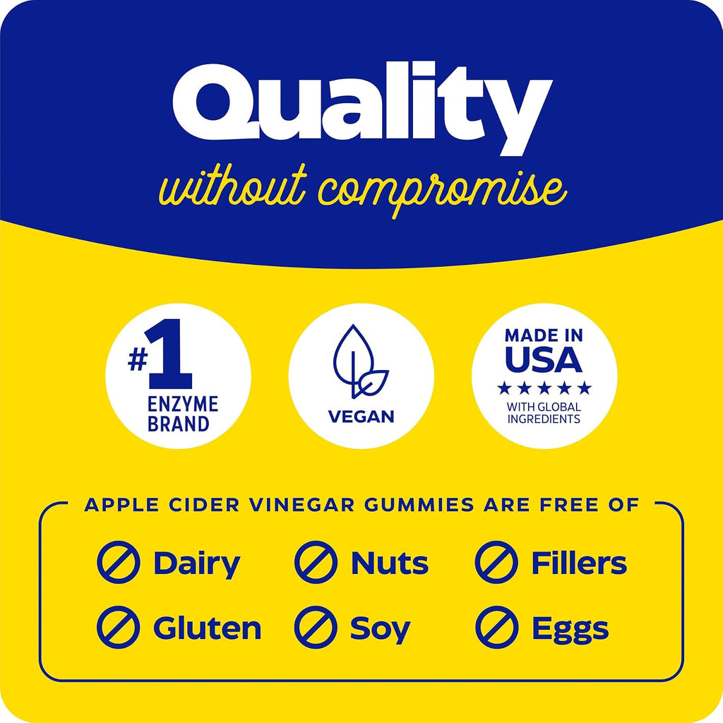 Enzymedica apple cider vinegar capsules