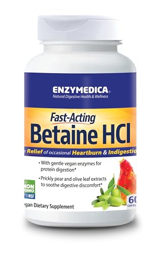 Enzymedica Betaine HCl digestive enzymes