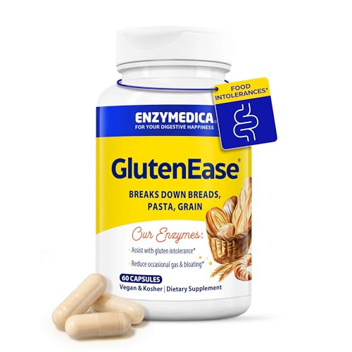Enzymedica GlutenEase digestive enzymes support