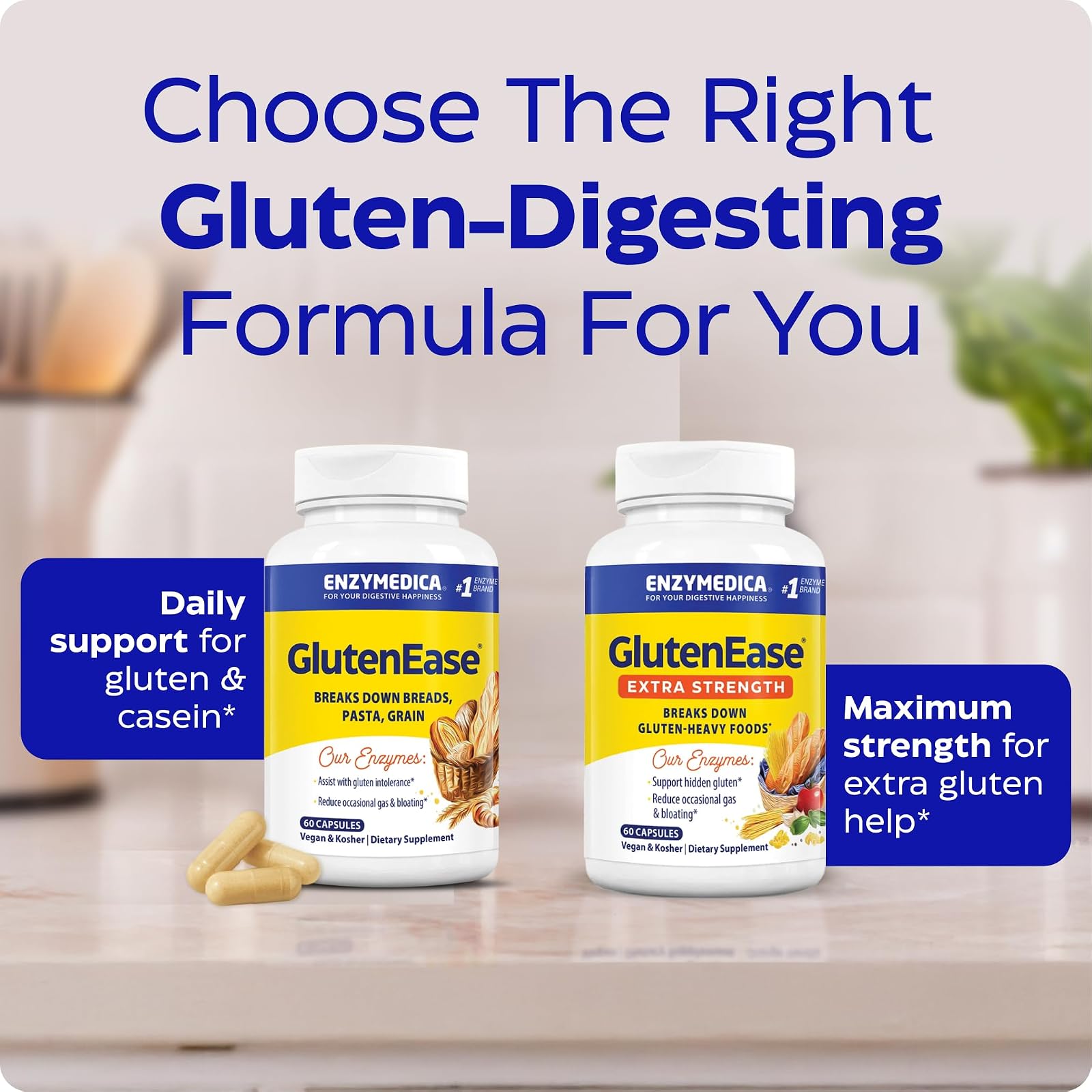 Enzymedica GlutenEase for healthy digestion