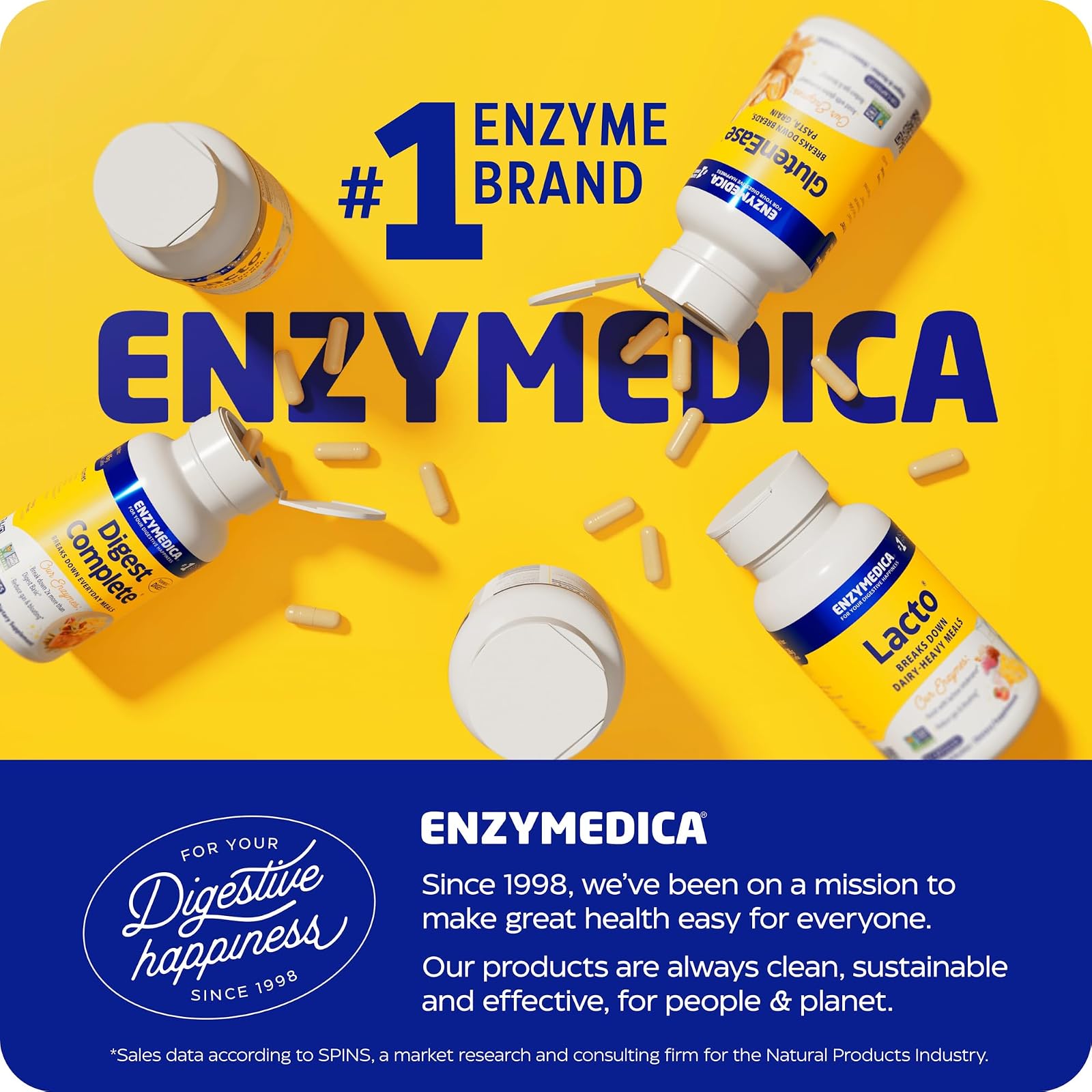 Enzymedica Natto-K capsules for daily health