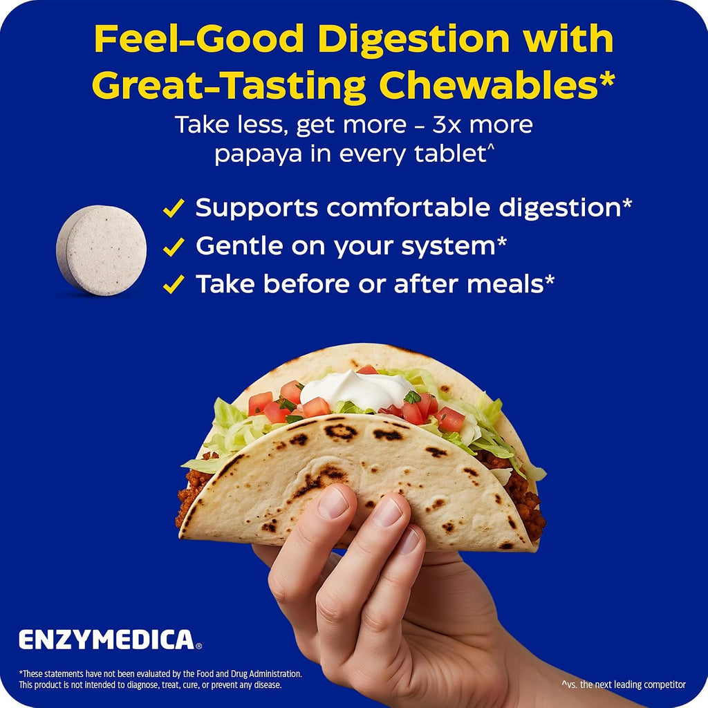 Enzymedica papaya enzyme benefits