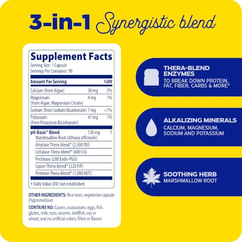 Enzymedica pH-Basic capsules for balanced pH