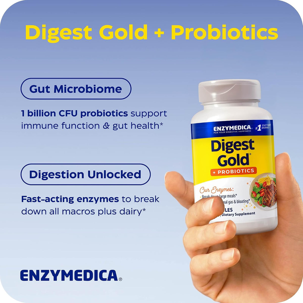 Enzymedica probiotics for gut balance