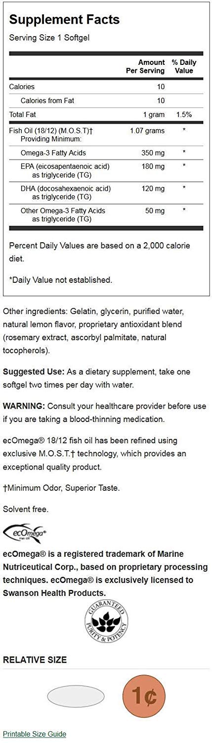 EPA DHA 1000 mg for brain support
