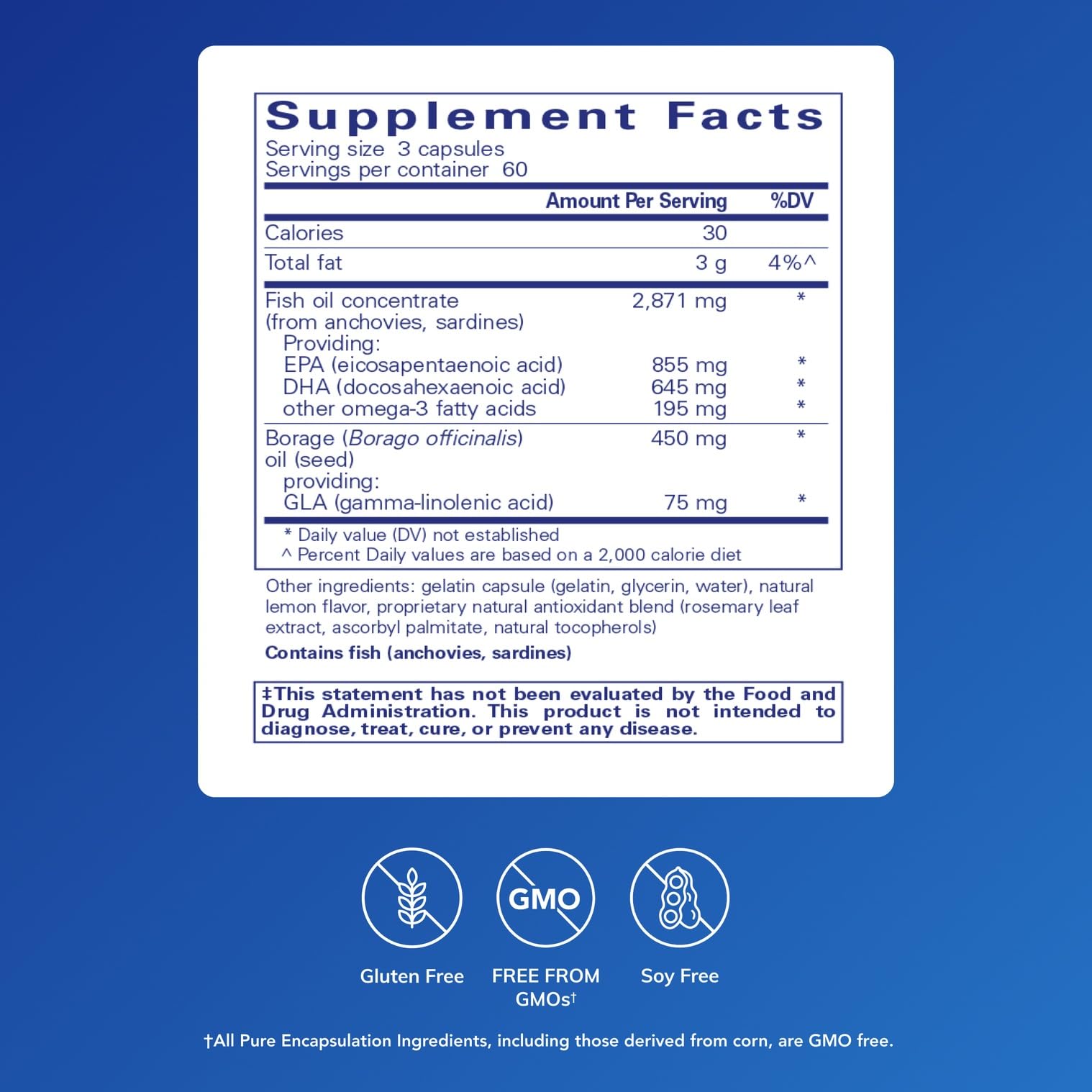 EPA DHA GLA softgel benefits