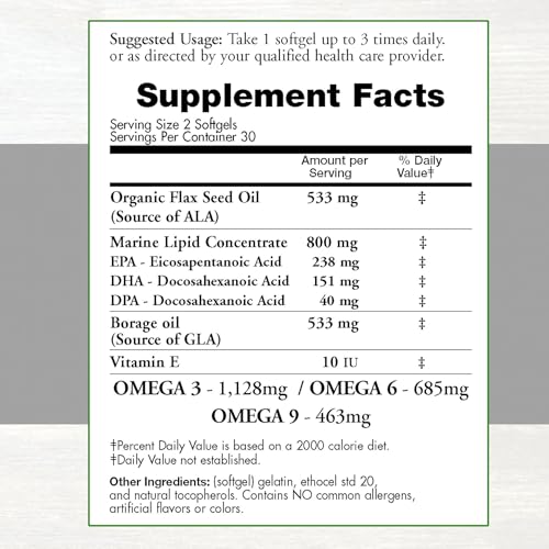 EPA DHA GLA softgels