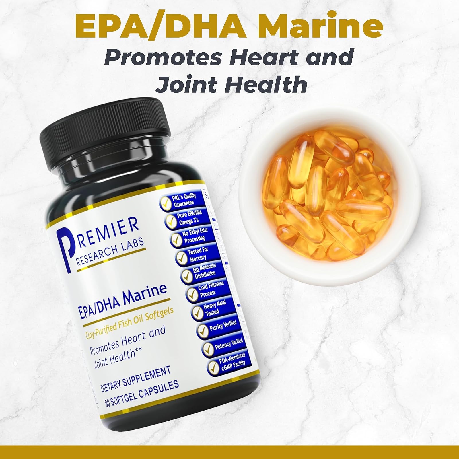 EPA DHA omega 3 for heart health