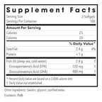 EPA DHA softgels for heart health