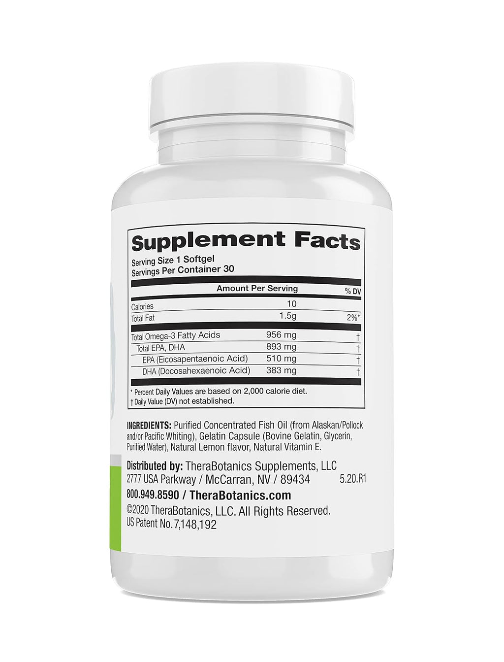 EPA DHA softgels for heart health