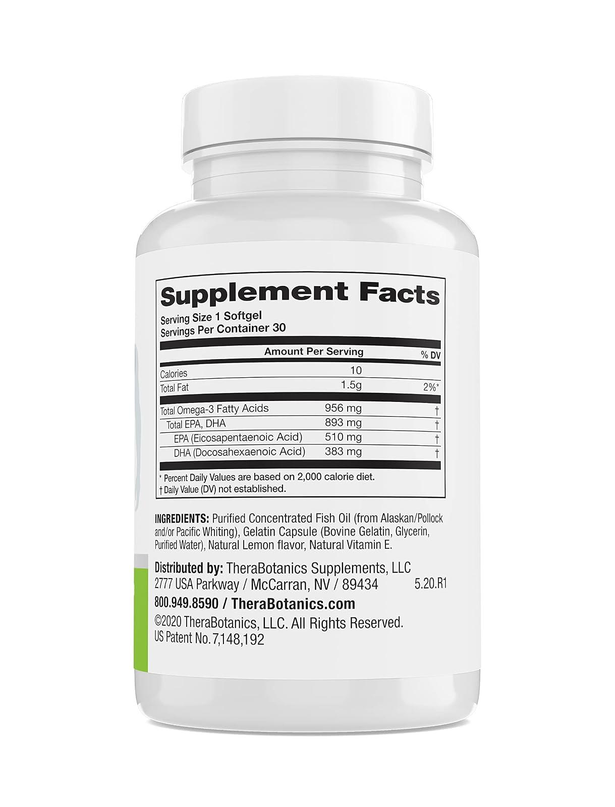 EPA DHA softgels for heart health