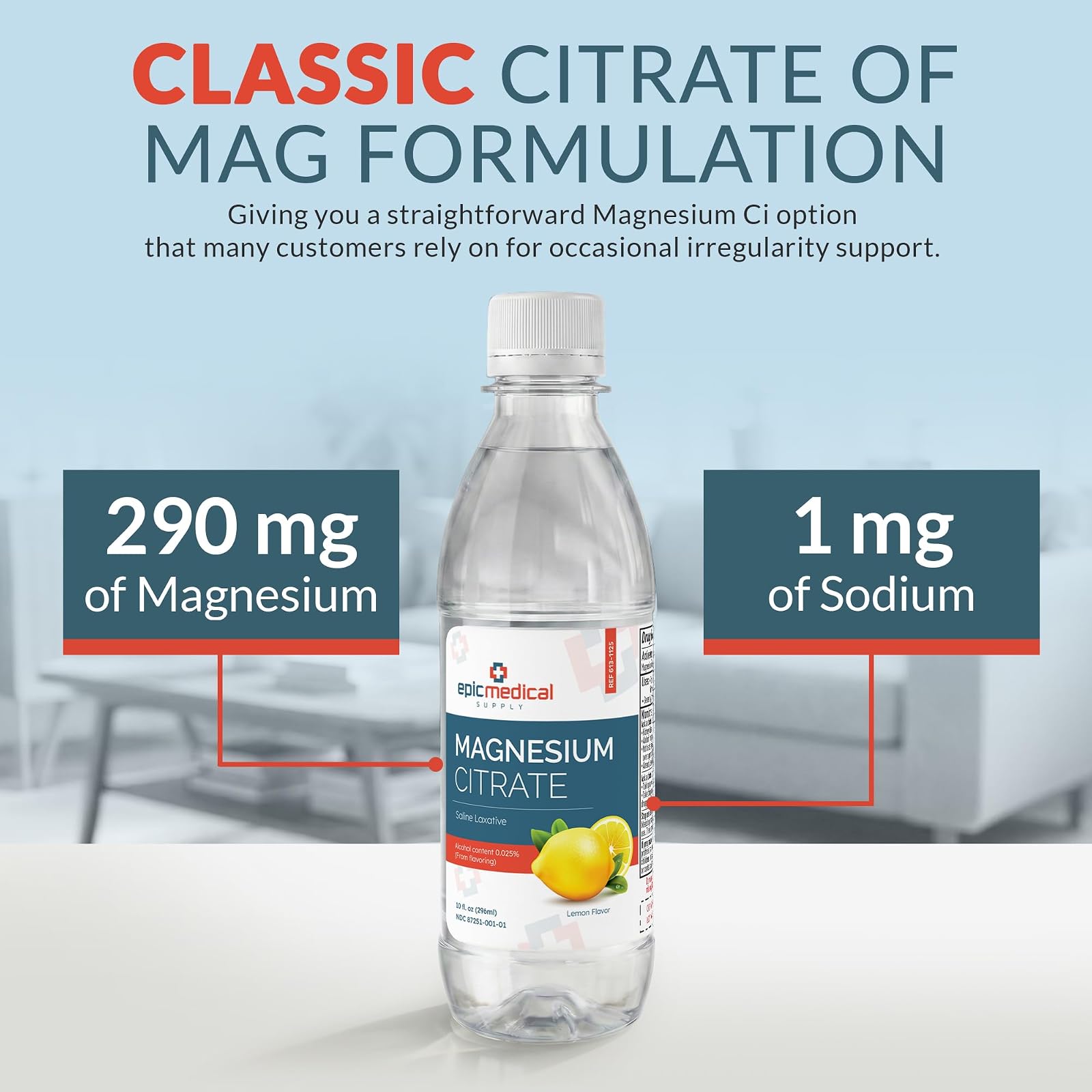 Epic Medical magnesium citrate health benefits