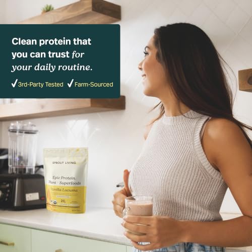 Epic Protein vanilla flavour supplement