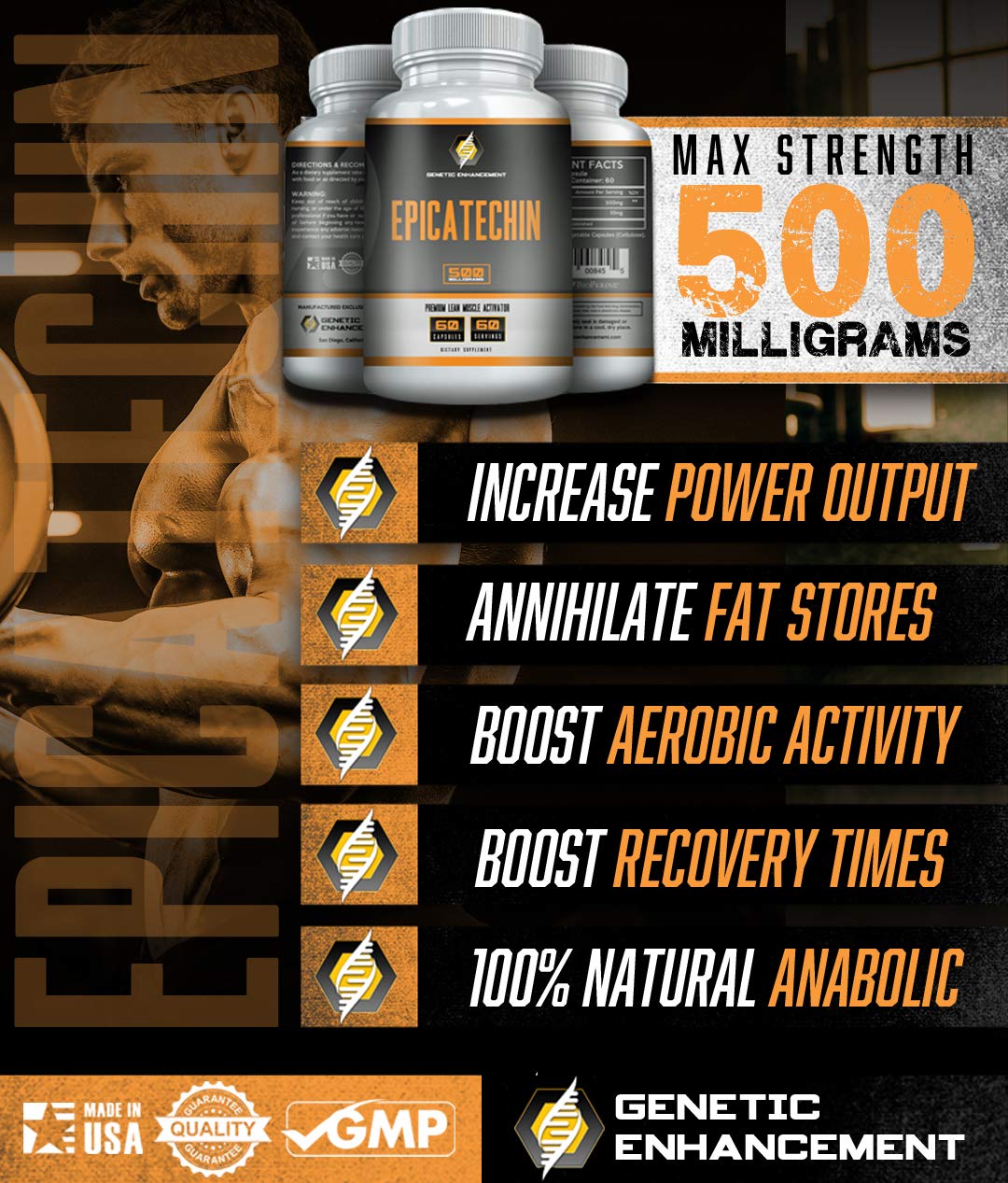epicatechin 500 mg for muscle support