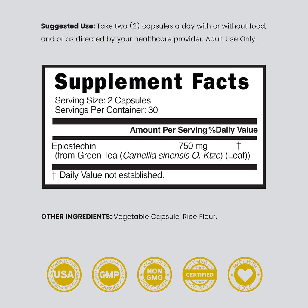 epicatechin capsules for muscle recovery