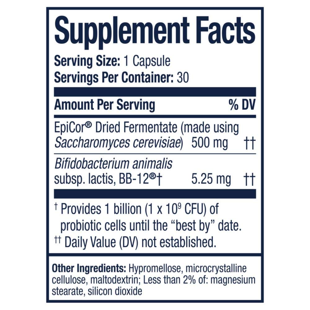 Epicor and BB12 blended vitamin support