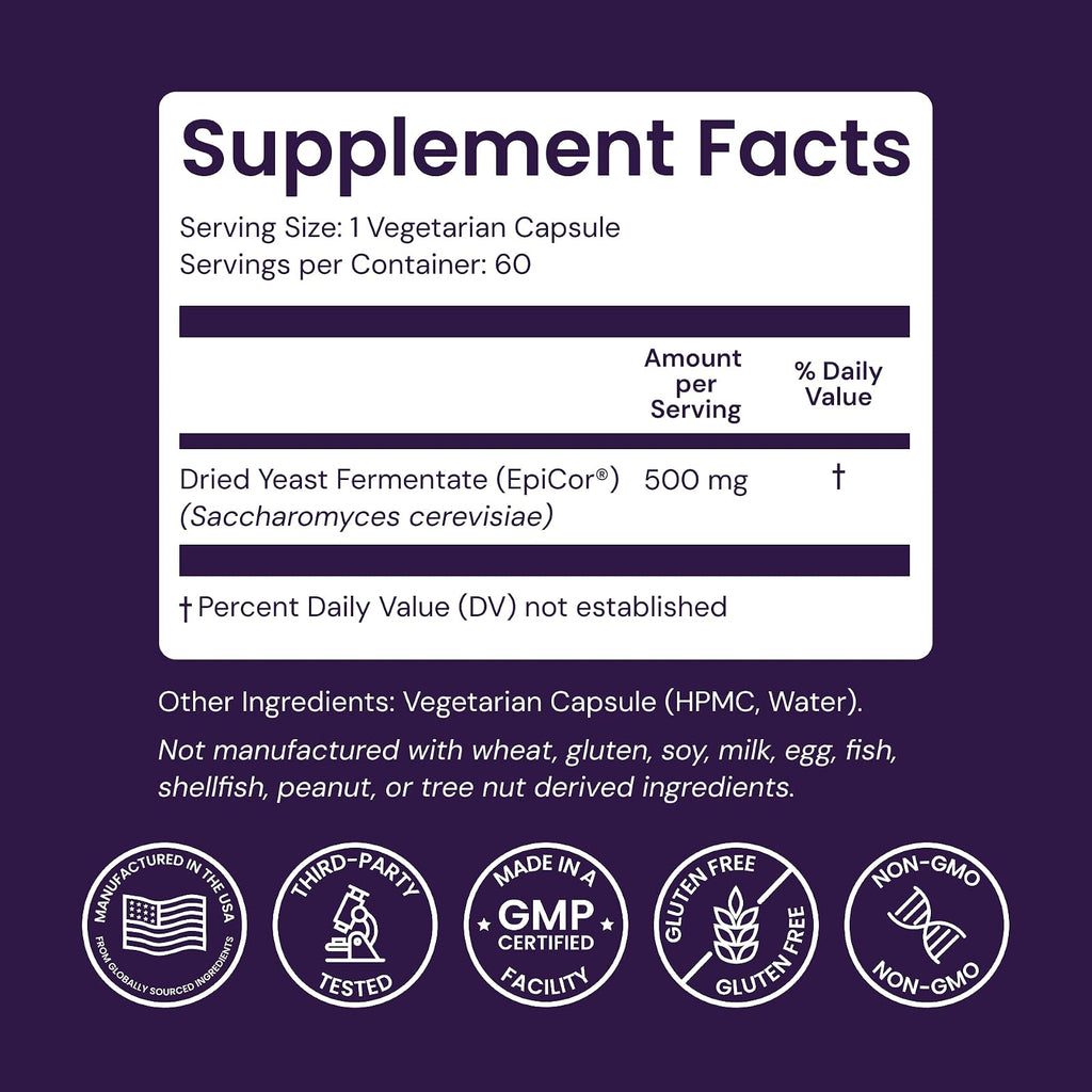 EpiCor dried yeast for gut health
