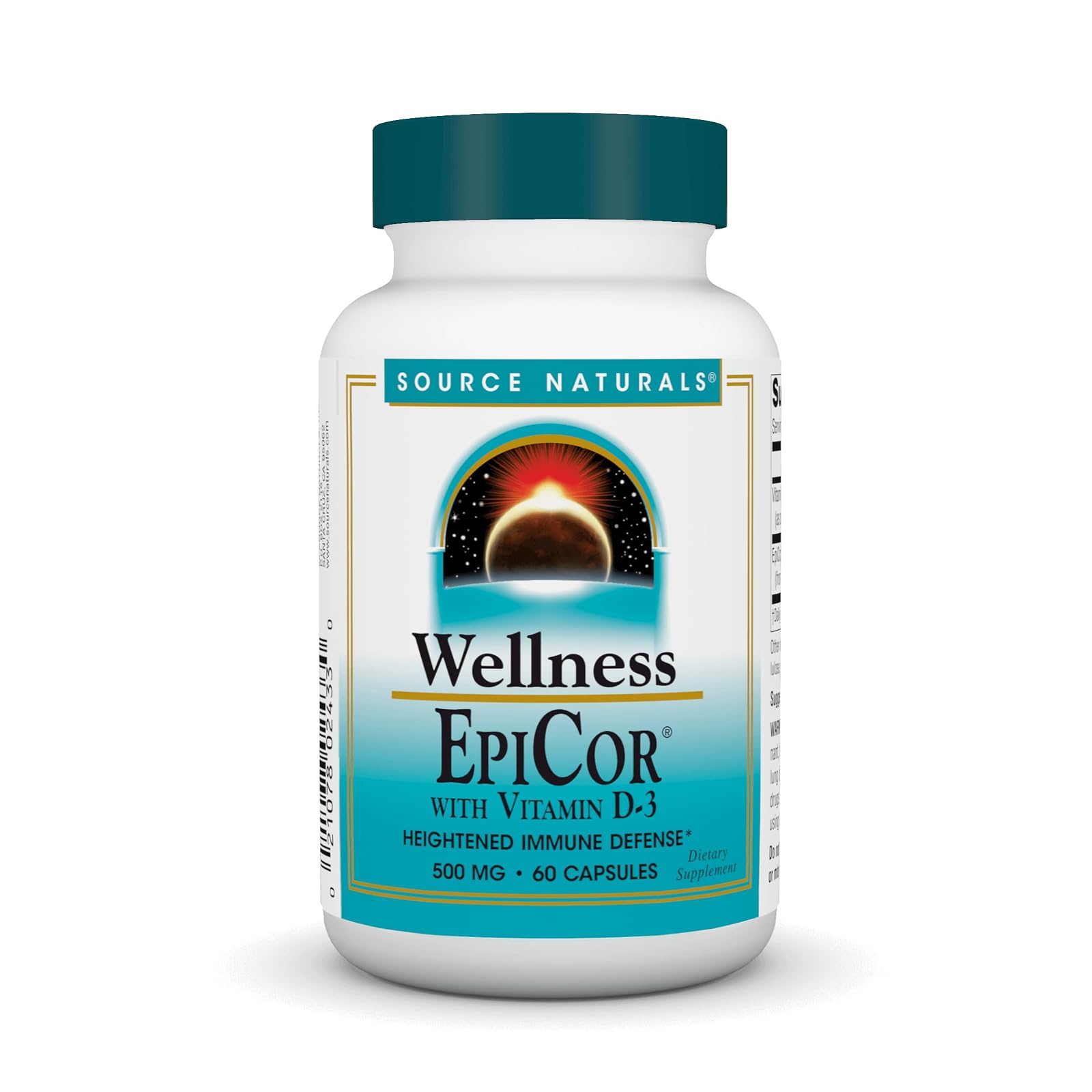 EpiCor with Vitamin D3 capsules