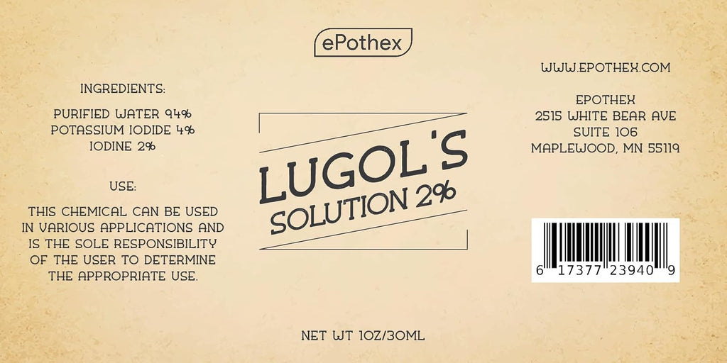 EPOTHEX iodine for overall vitality