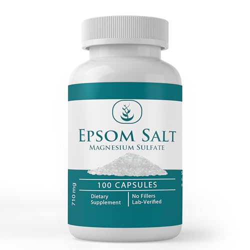 Epsom salt for muscle relief