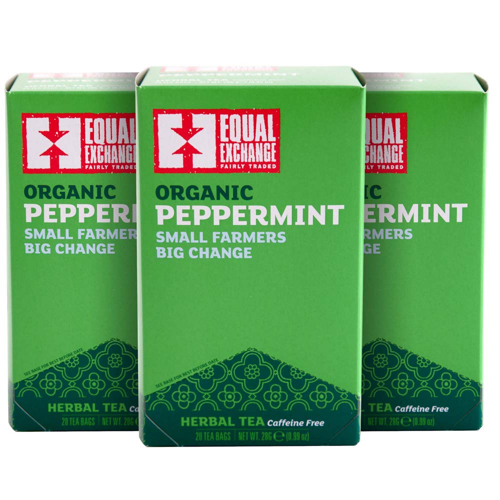 Equal Exchange organic peppermint tea bags