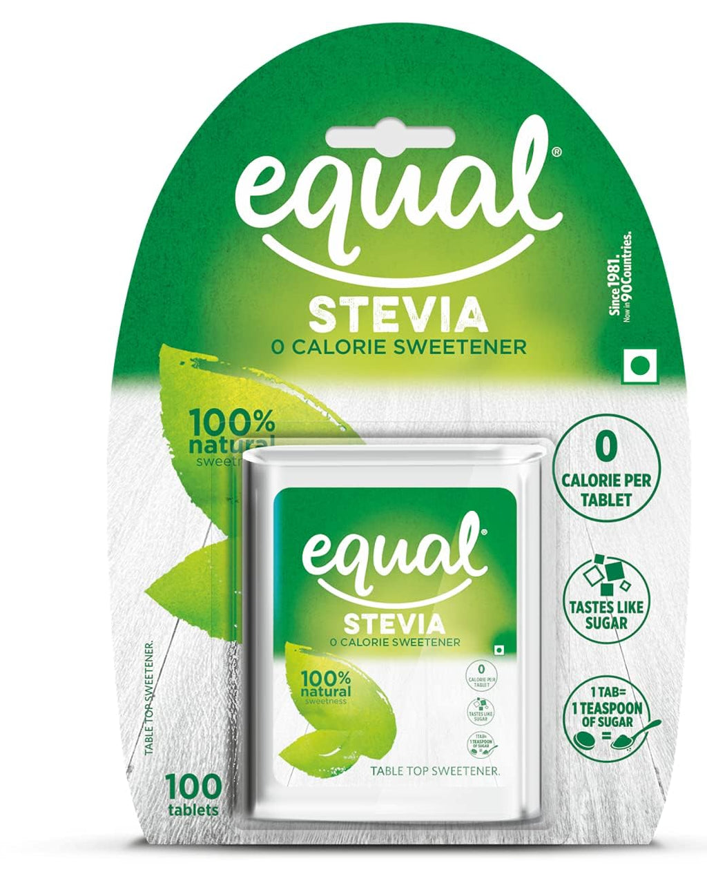 Equal Stevia sugar-free sweetener tablets
