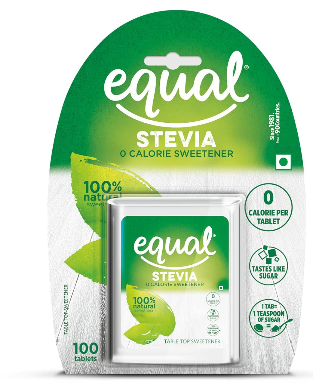 Equal Stevia sugar-free sweetener tablets