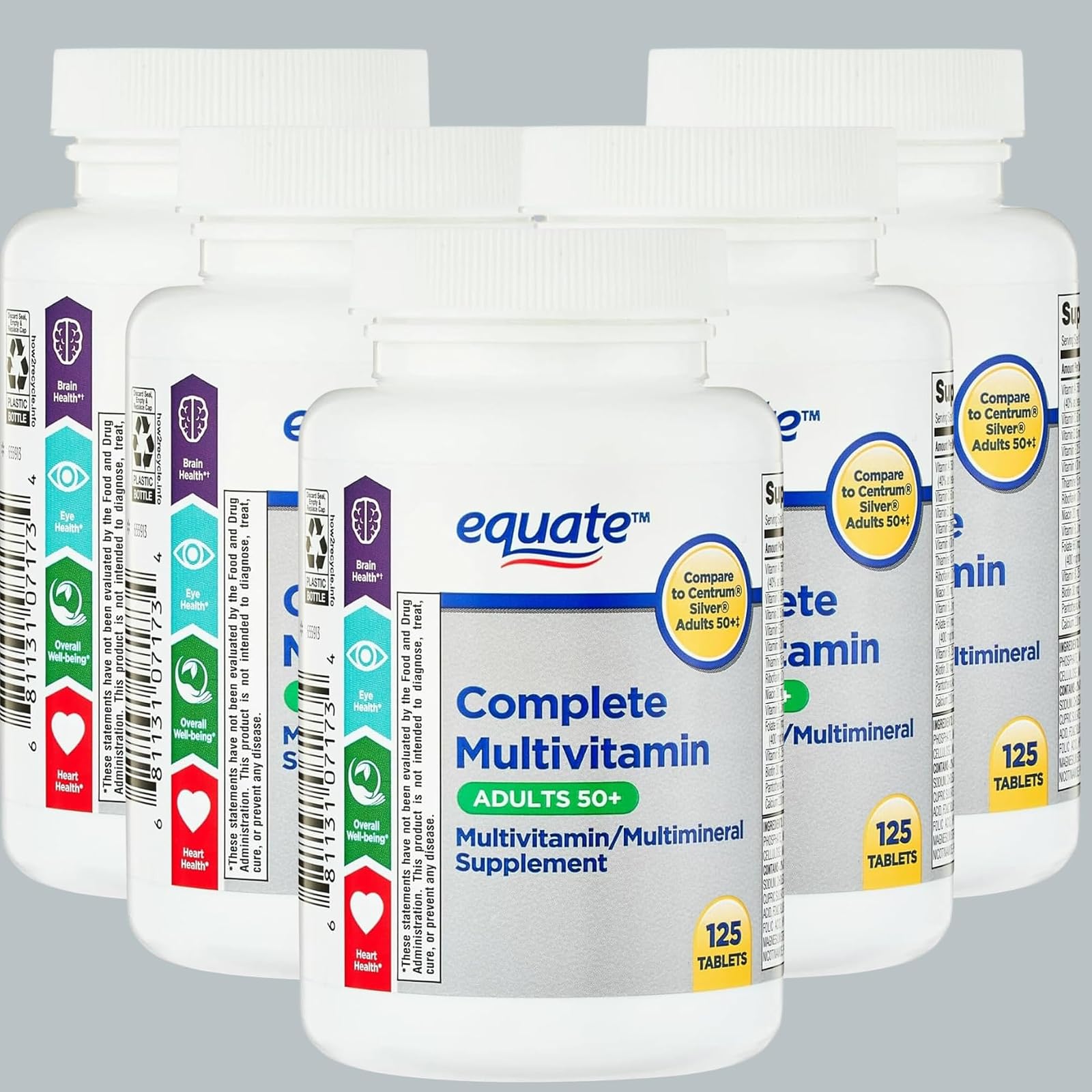 Equate multivitamin for adults 50+