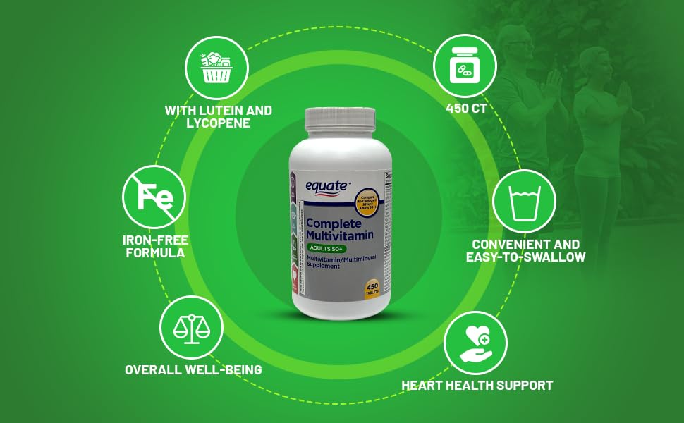 Equate multivitamins support immune health