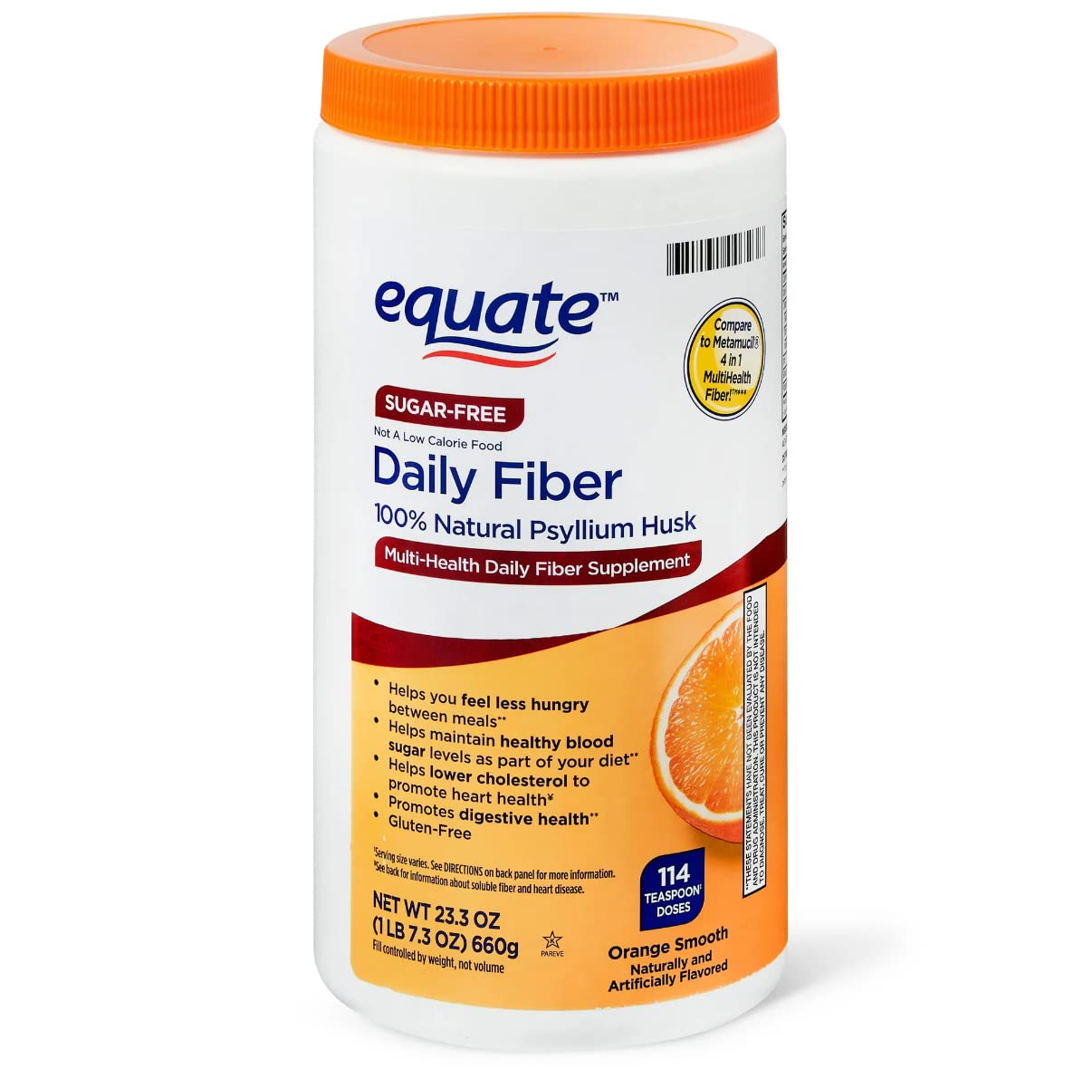 Equate psyllium fiber for digestion