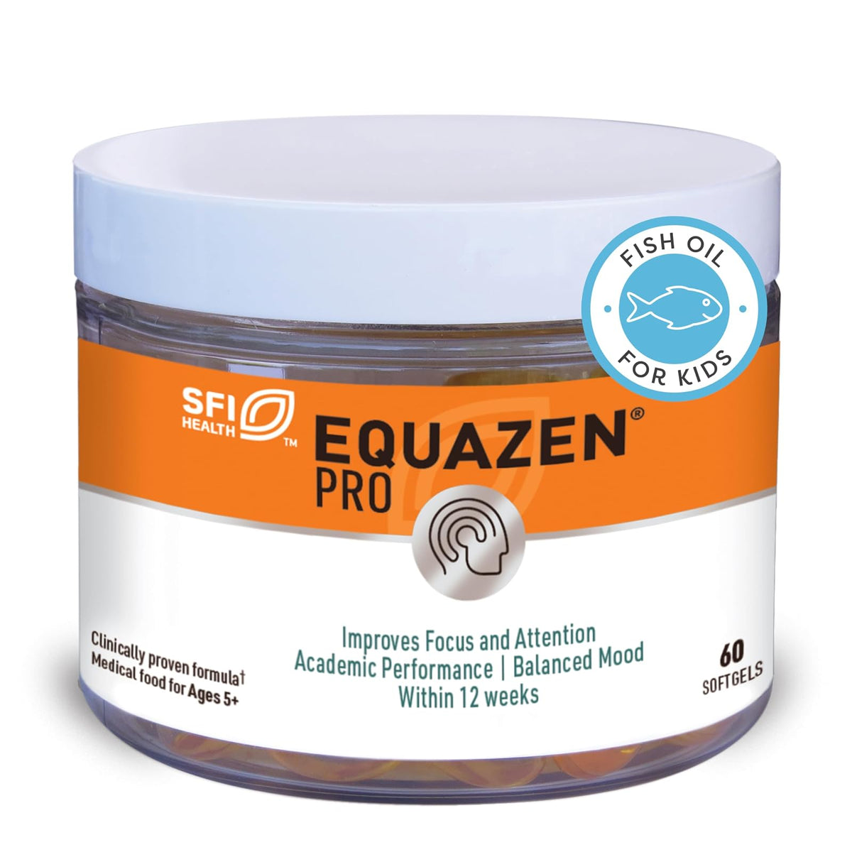 Equazen fish oil softgels for health