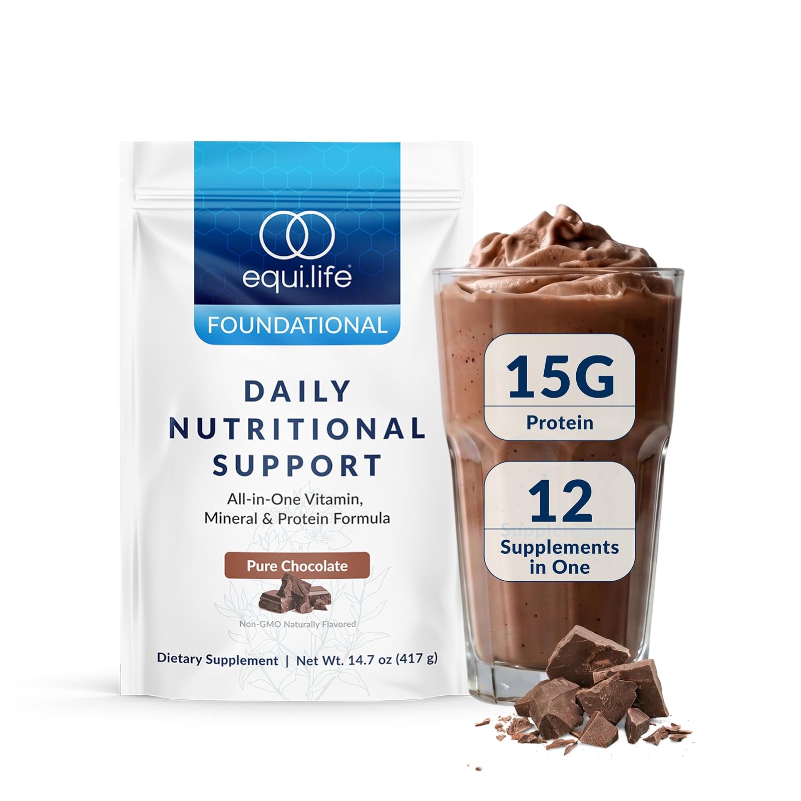 Equilife chocolate multivitamin daily support