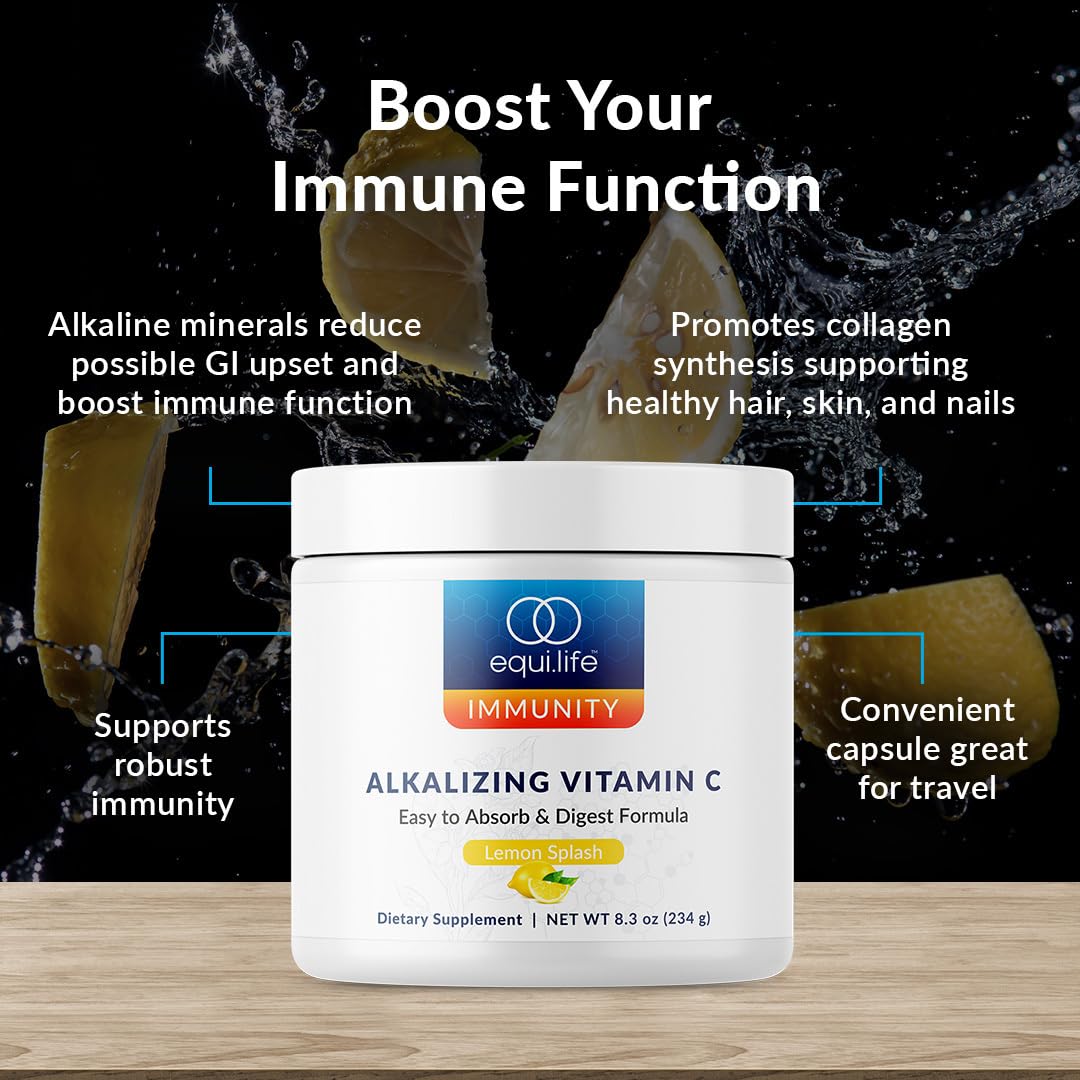 Equilife lemon splash vitamin c powder