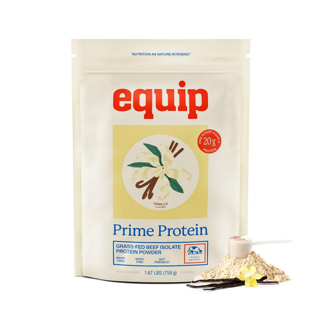Equip Foods vanilla whey protein