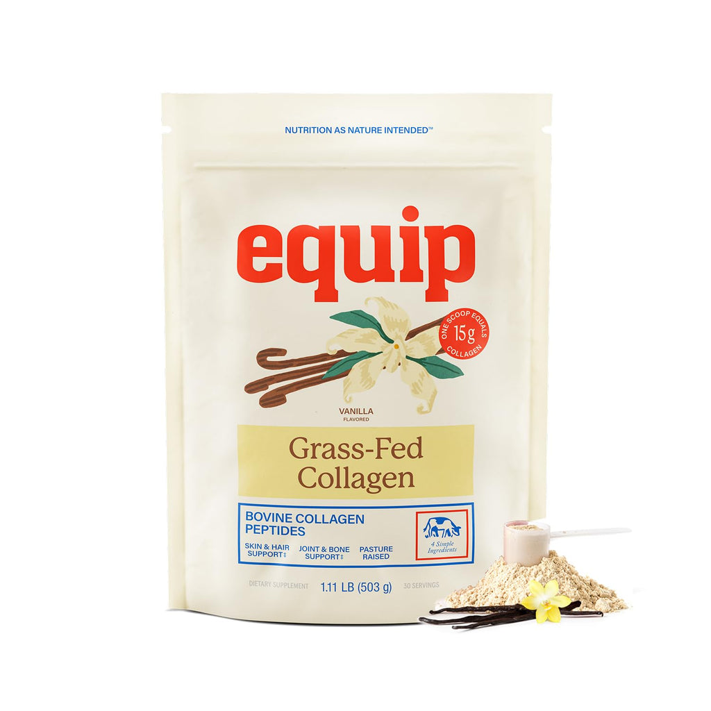Equip hydrolyzed collagen powder vanilla