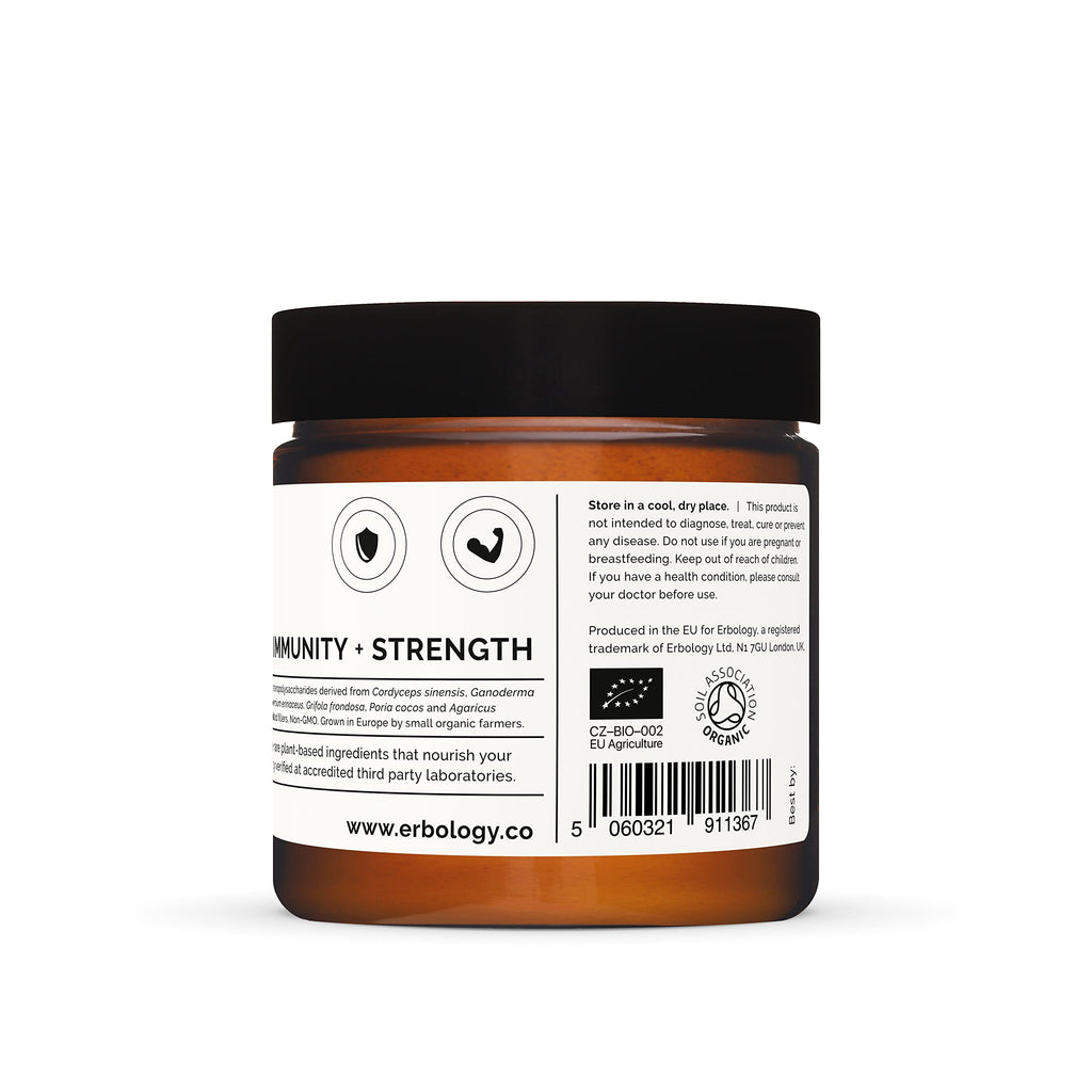 Erbology mushrooms for stress relief