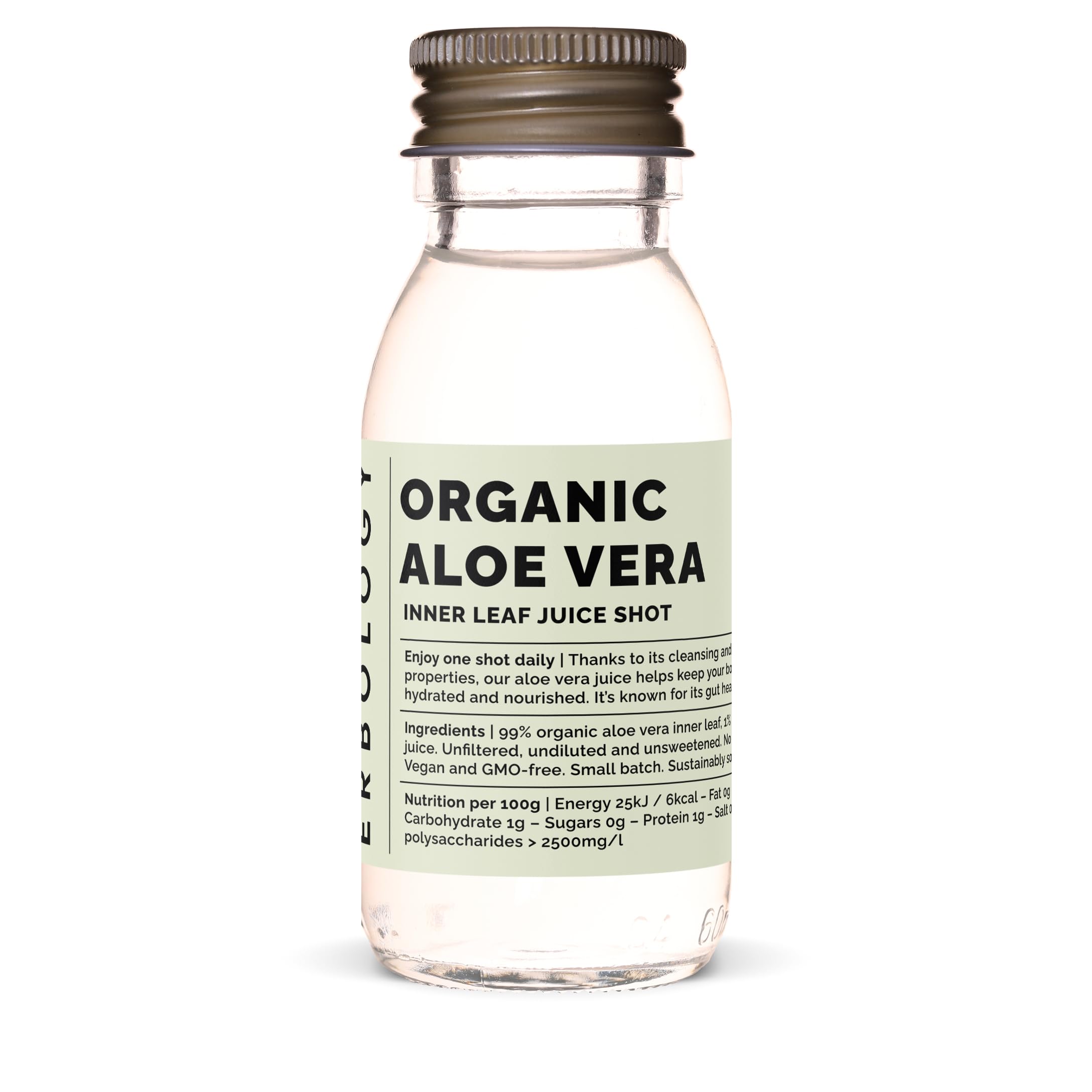 Erbology organic aloe vera juice shots