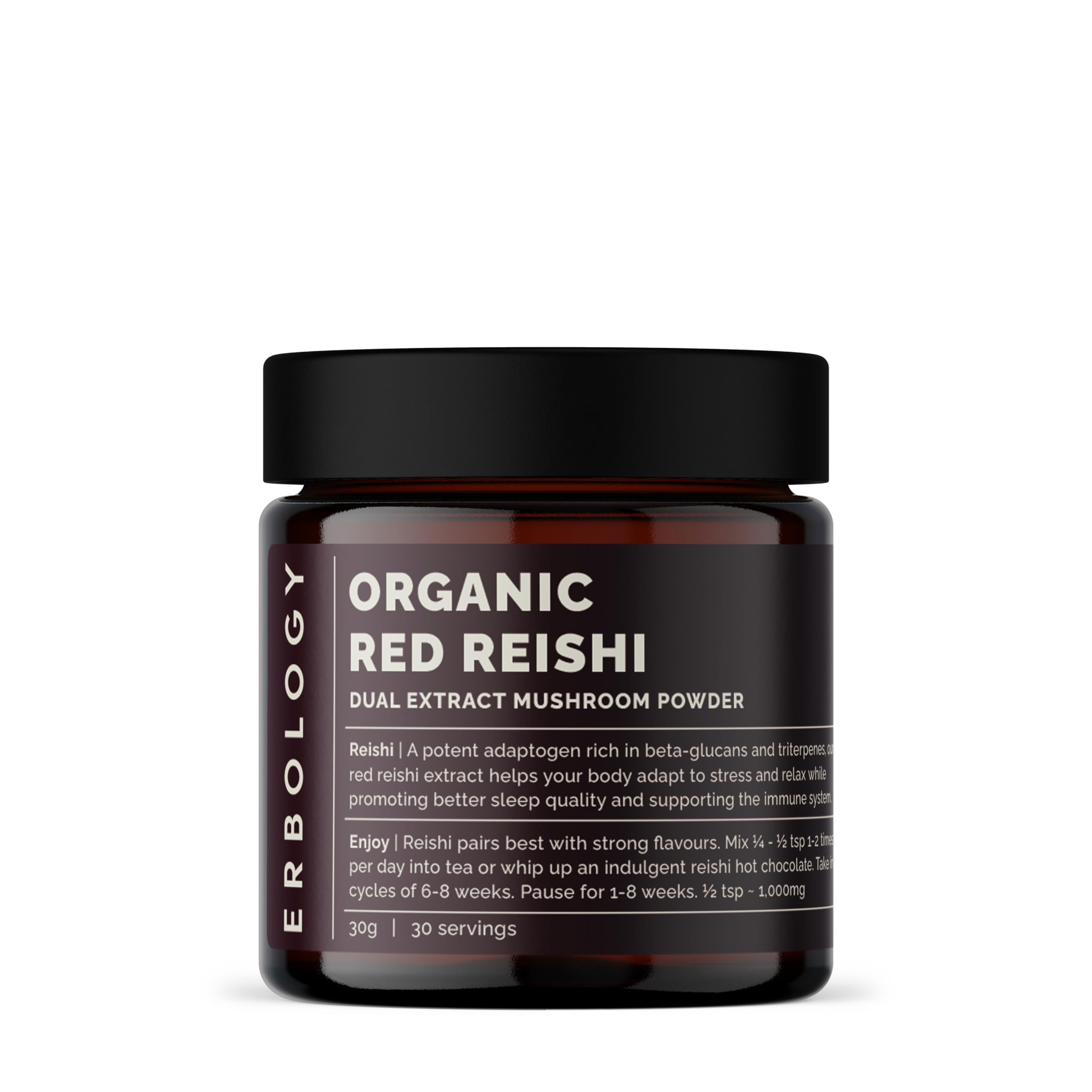 Erbology organic reishi mushroom powder