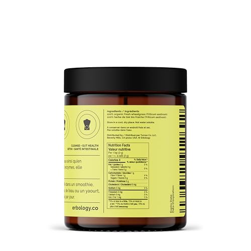 Erbology wheatgrass for detox support