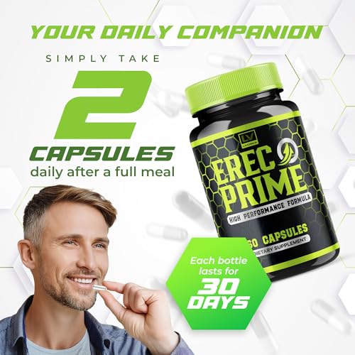 ErecPrime Capsules for daily wellness